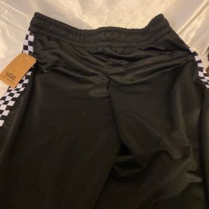 Vans | Pants & Jumpsuits | Vans Checkerboard Track Pants Nwt | Poshmark